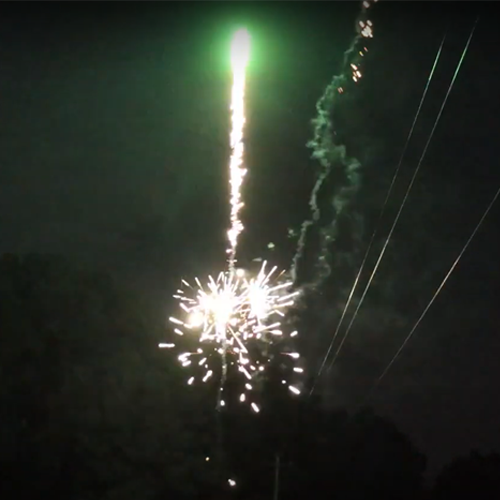 50 SHOTS COMETS - Samurai Fireworks