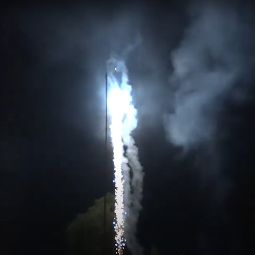 SILVER CASCADE - Samurai Fireworks